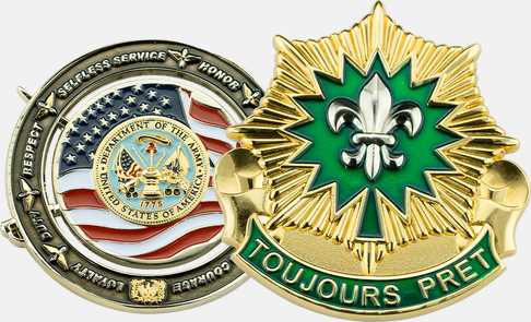 Custom Challenge Coins | Military Challenge Coins | Custom Awards - U.S ...