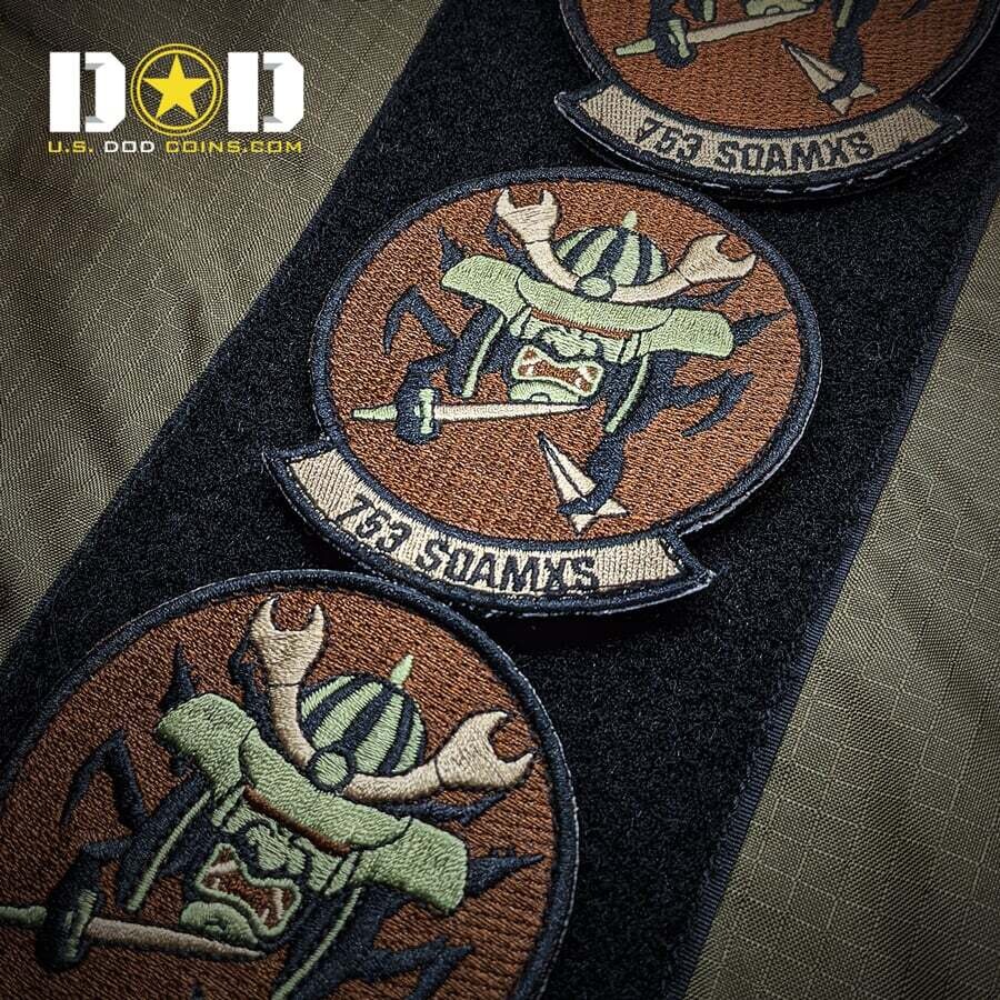 753 SOAMXS YOKOTA AB U.S. AIR FORCE CUSTOM PATCHES – U.S. DOD Coins