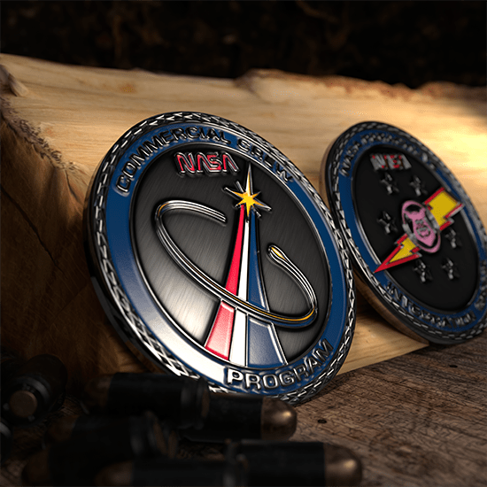 NASA Challenge Coins – U.S. DOD Coins